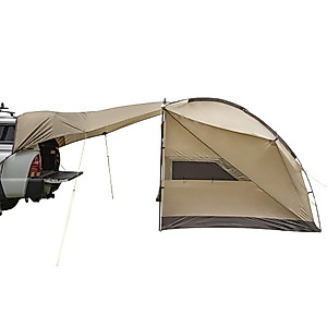 SJK- Slumber Shack 4 Person Tent - Stand-Alone or Vehicle Based 4 Person Camping Tent