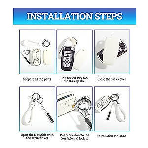 Zlirfy Smart Remote Key Fob Cover,Key Covers for Car Keys with Leather Keychain,Car Cover,Soft TPU Case Protection,Car Keychain Holder Most Model of Cars (for Honda a) 662QCYST002