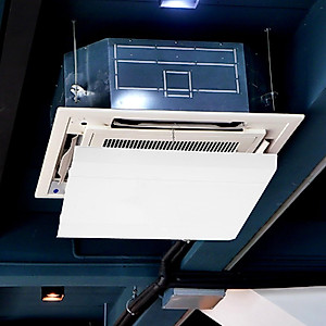 1pc Air Conditioner Windshield Anti Blowing Board Air Deflector Air-conditioner Air Cover Indoor Air Conditioner Deflector Air Conditioner Accessory Air-conditioner Windshield