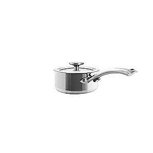 Chantal Stainless Steel 3.Clad Tri-Ply Cookware, 1 quart Sauce