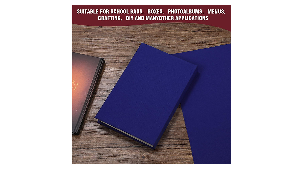 Buy 4 Pcs Book Cloth Cover Set - Stylish DIY Bookbinding Fabric