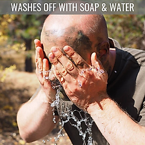 Arcturus Camo Face Paint Sticks - 6 Camouflage Colors in 3 Double-Sided Tubes | Compact Camo Concealment for Hunting, Paintball, Airsoft or Military Use