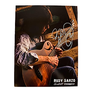 ChromaCast Rudy Sarzo Autographed “Off The Rails” Book and Poster Collector’s Pack (CC-RS-BP