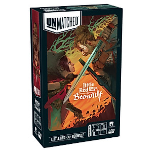 Restoration Games Unmatched Little Red Riding Hood Vs. Beowulf, Black