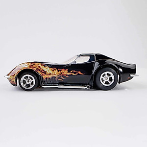 AFX/Racemasters 1968 Corvette L88 Black/Flame AFX22051 HO Slot Racing Cars