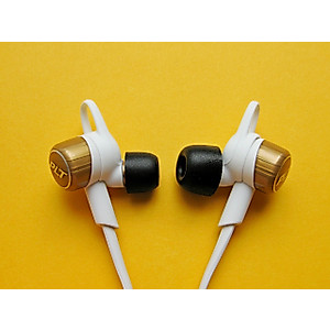 12pcs (BMF-B)- S/M/L Premium Memory Foam and Round Replacement Earbuds Ear Tips Compatible with Plantronics Backbeat Go 3 and Go 2 Wireless in Ear Earphones Headphones