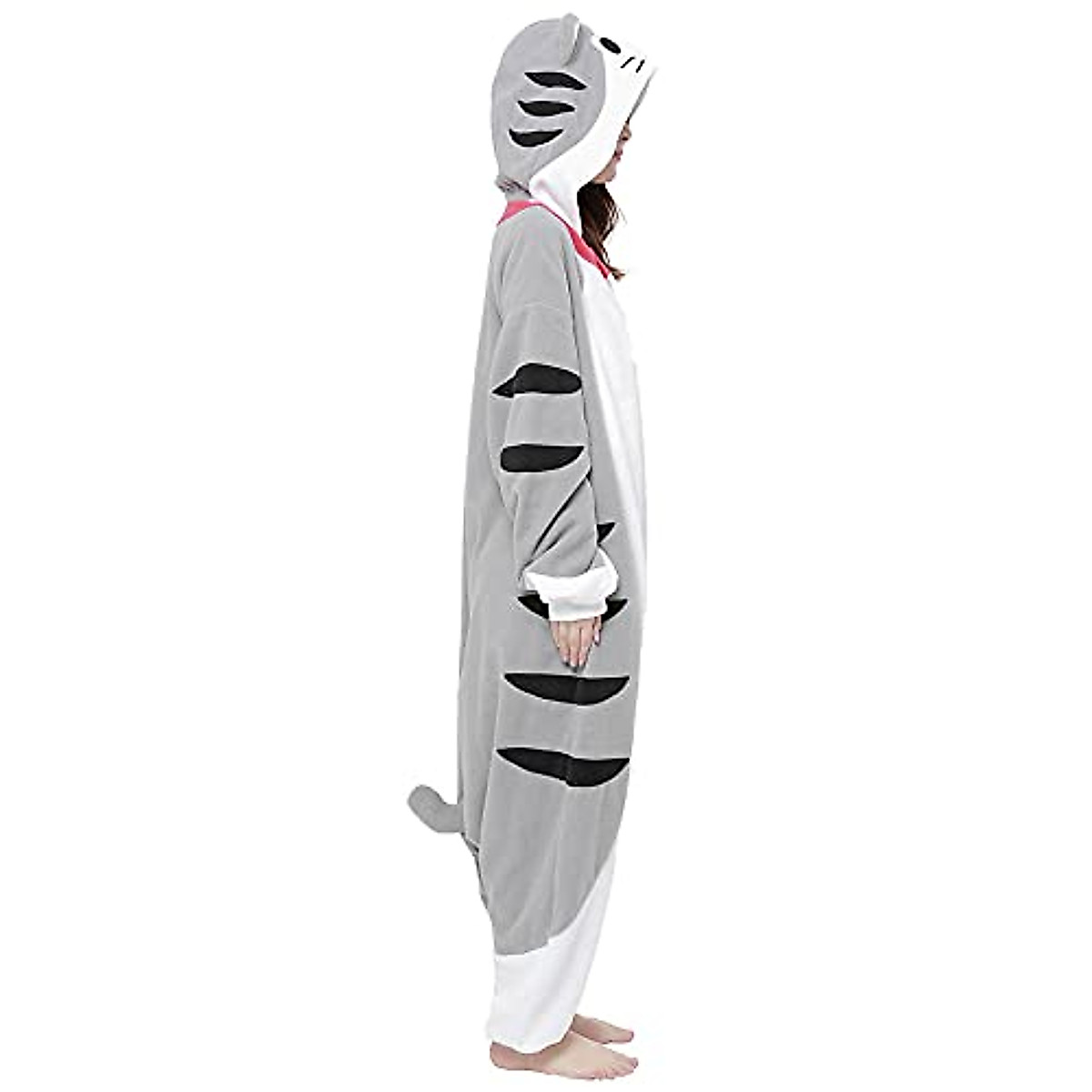 Tabby Cat Kigurumi (Adults) Grey