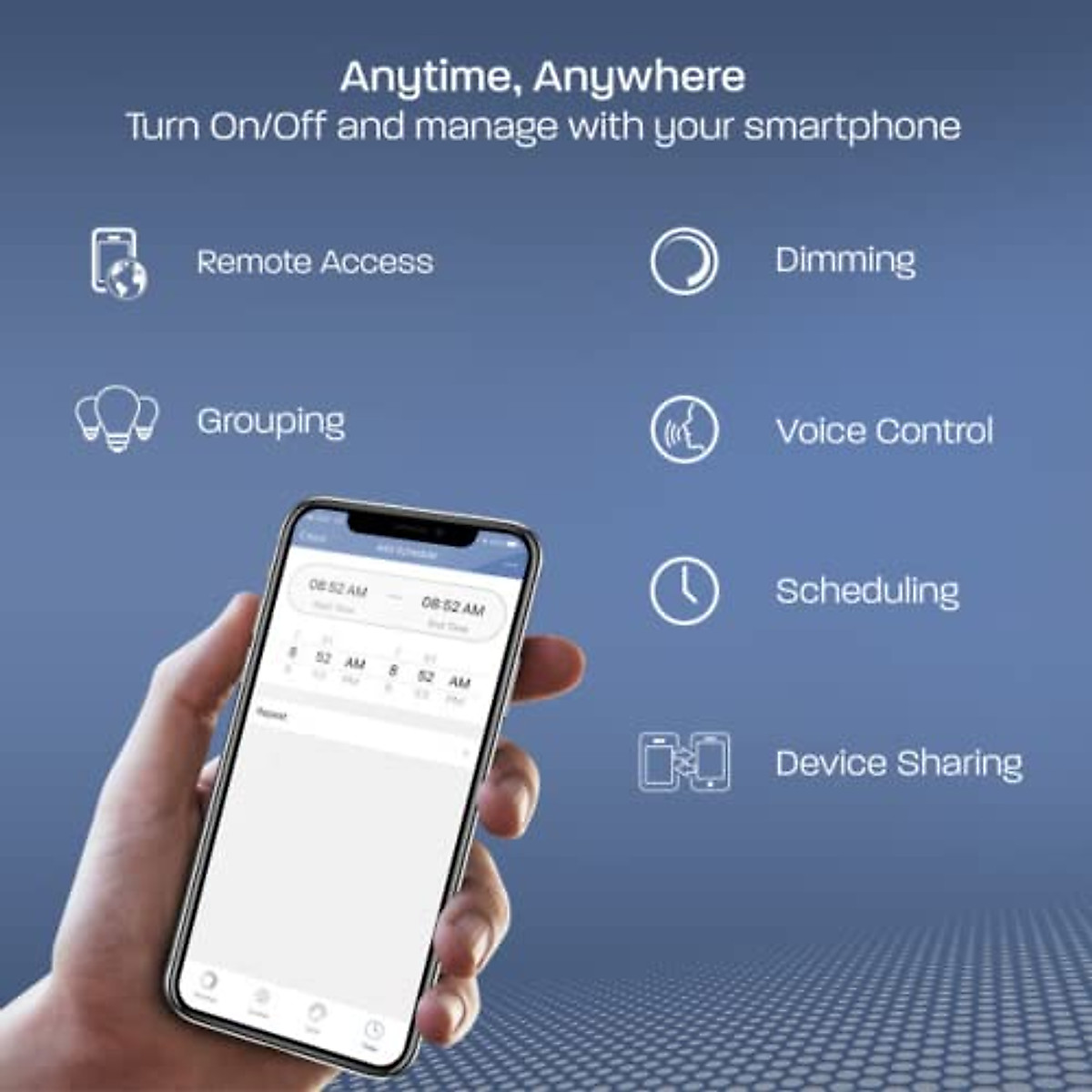 Feit Electric Smart Recessed Light, Fits Most 5-6" Can Housing, Works with Alexa or Google Assistant, Dimmable, 75W Equiv, 1000 Lumens, 2.4GHz WiFi Color Changing Downlight, LEDR6/RGBW/AG, 1 Pack