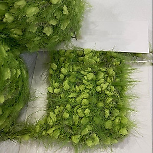 125g/roll Green Yarn Tricot Wool Blends DIY Hand Knitting Features Hand Mixed Plush Yarn Wool Ball Crochet Woven Hairpin Sweater (Color : 04 125g)