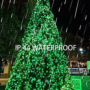 Dazzle Bright Green Christmas Lights with Green Wire, 33FT 150 Count Incandescent Christmas Tree String Lights with UL Certified Christmas Decorations for Indoor Outdoor Xmas Yard Party Decor