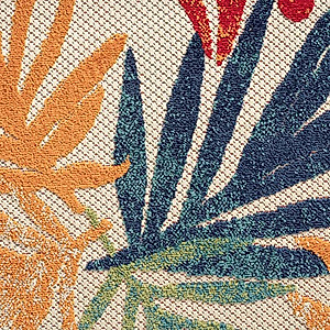 Large Jute Water Resistant Indoor Outdoor Rug 8x10 - Modern Outdoor Rugs for Patio, Entryway, Deck, Porch, Camping, RV - Outside Area Rug