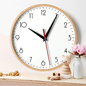 Petift Hands Quartz Wall Clock Movement Mechanisms Battery Operated for DIY Clock Repair Part Replacement(Hour,Minute and Second Hands Included)