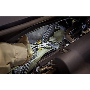 SATA Straight Body Double x-Pliers, with Green Handles & A Long-Nose Design for Access in Tight Spaces - ST70711