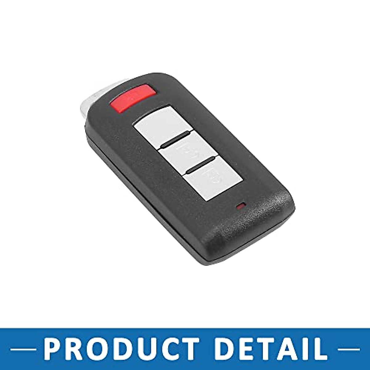A ABSOPRO Keyless Entry Remote OUC644M-KEY-N Key Fob for Mitsubishi Outlander 2008-2018