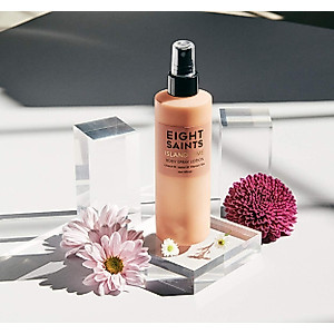 Eight Saints Island Time Body Spray Lotion, Natural and Organic Body Lotion for Dry Skin, Protects, Nourishes, and Hydrates, Coconut Scent, 8 Ounces