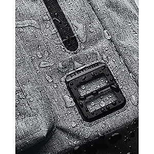 Under Armour Adult Halftime Backpack , Pitch Gray Medium Heather (012)/Black , One Size Fits All