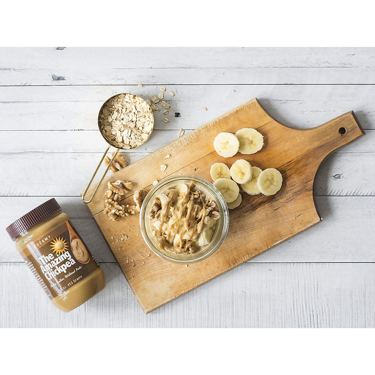 Chickpea Butter Spread - Creamy (12 Oz 2 Pack Combo)