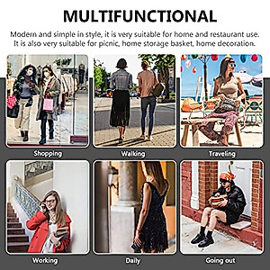 UPKOCH Wicker Baskets with Lids Woven Wicker Storage Bins with Lid Cube Seagrass Storage Bins Rattan Woven Decorative Storage Boxes for Shelves Organizing Toys Clothes