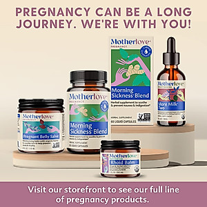 Motherlove Pregnant Belly Oil (4 oz) Natural Moisturizer to Soothe Itchy Skin & Prevent Stretch Marks—Non-GMO, Organic Herbs, Vegan