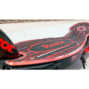 Razor Power Core E90 Electric Scooter + Razor V-17 Youth Multi-Sport Helmet