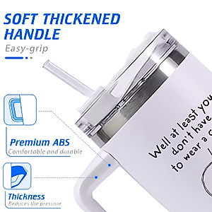 40 oz Insulated Tumbler - Get Well Soon Gift for Women & Men - Stainless Steel Travel Mug for Hot & Cold Drinks - Post Surgery, Cancer, Chemo, Hospital, ACL, Hysterectomy, Wisdom Teeth Recovery Gift