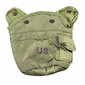 REYES INDUSTRIES Excellent 1QT Quart Insulated Canteen OD Green Alice Clips LC-1 LC-2