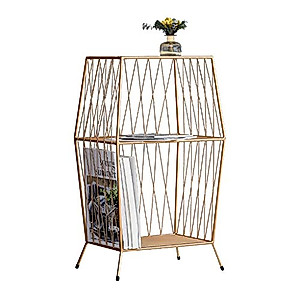 Newspaper Baskets Bedside Table Wrought Iron Sofa Bedroom Several Corners and Several Storage Modern Minimalist Living Room Small Apartment Creative Small Coffee Table