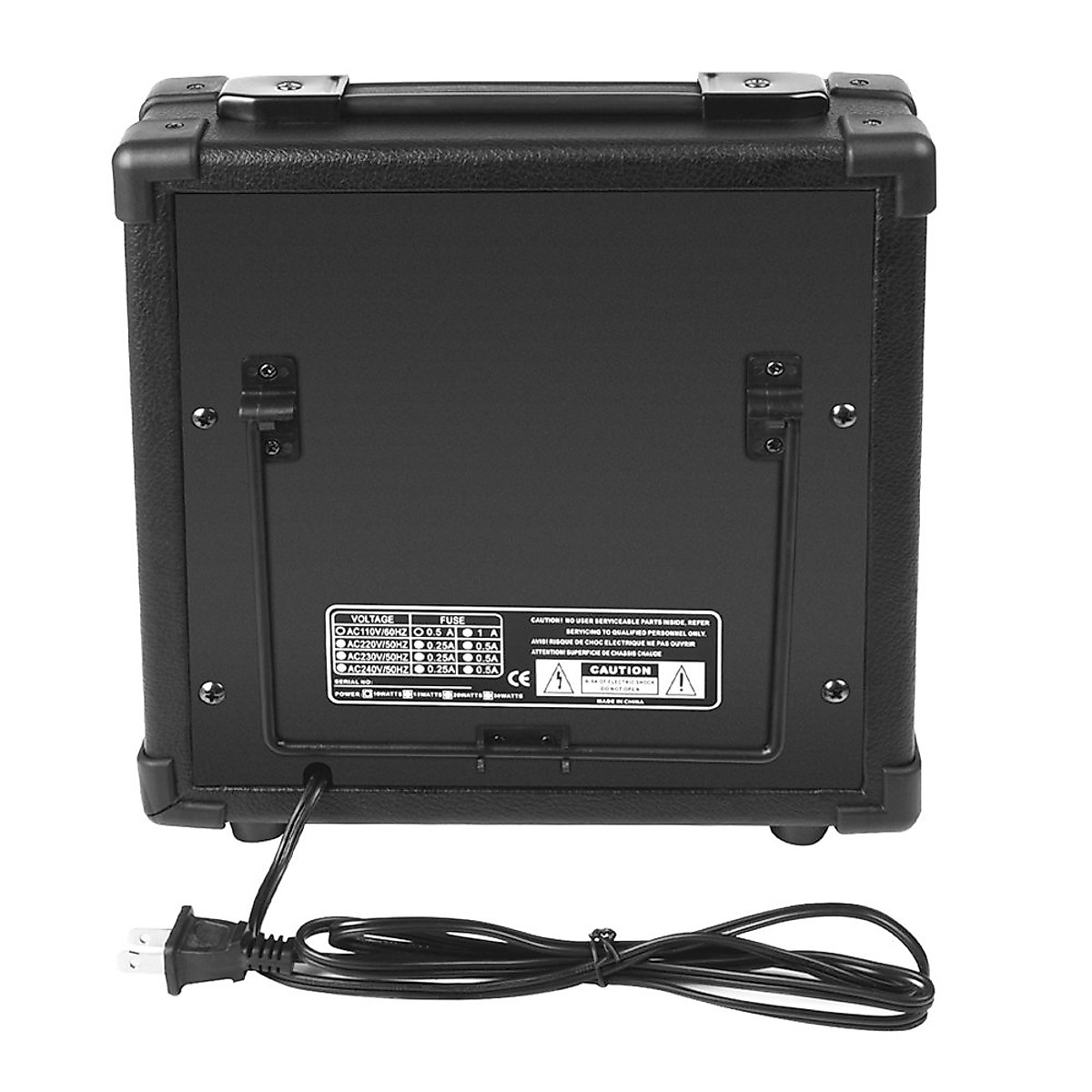 Luvay 10 Watt Electric Guitar Amplifier, with Back Support - Stand