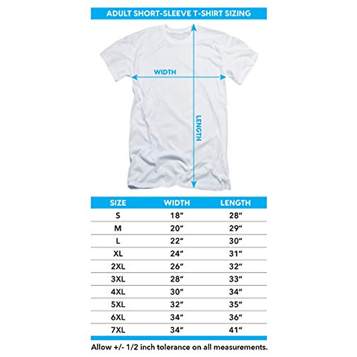 Star Trek Spock Live Long and Prosper T Shirt w/Stickers (Medium) Light Blue