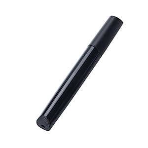 MiDubi Travel Toothbrush Case Plastic Toothbrush Holder Container Breathable Design with Air Hole Tube Cup Box for Home Daily Business Travel Camping School (Black)