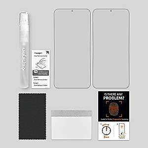 Spigen NeoFlex Screen Protector Designed for Samsung Galaxy S20 Plus / S20 Plus 5G (2020) [2 Pack] - Case Friendly