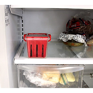 Fruit and Vegetable Saver Storage Basket Strawberries Blueberries - Promotes Airflow and Prevents Spoilage Produce Storage Container with Lid BPA-FREE