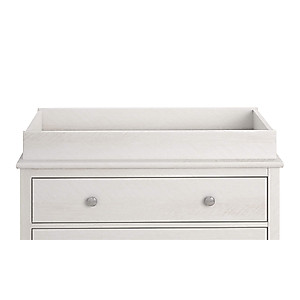 Little Seeds Monarch Hill Poppy Changing Table Topper, Ivory Oak
