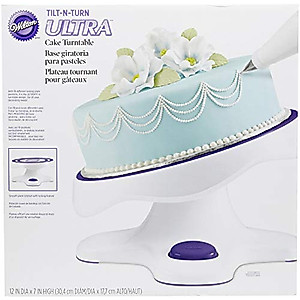 Wilton Tilt-N-Turn Ultra Cake Turntable and Cake Stand