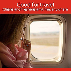 Colgate Max Fresh Wisp Disposable Mini Toothbrush, Peppermint - 24 Count