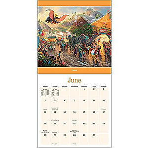 Disney Dreams Collection by Thomas Kinkade Studios: 2023 Collectible Print with: Classic Moments