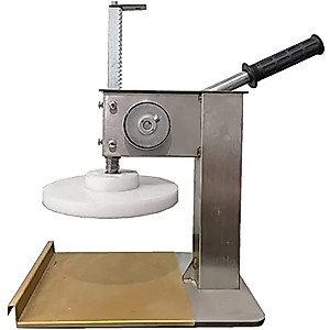 HACSYP Pizza Dough Press, Manual Stainless Steel Pizza Forming Machine, Pastry Press Machine, Dough Press for Commercial or Family