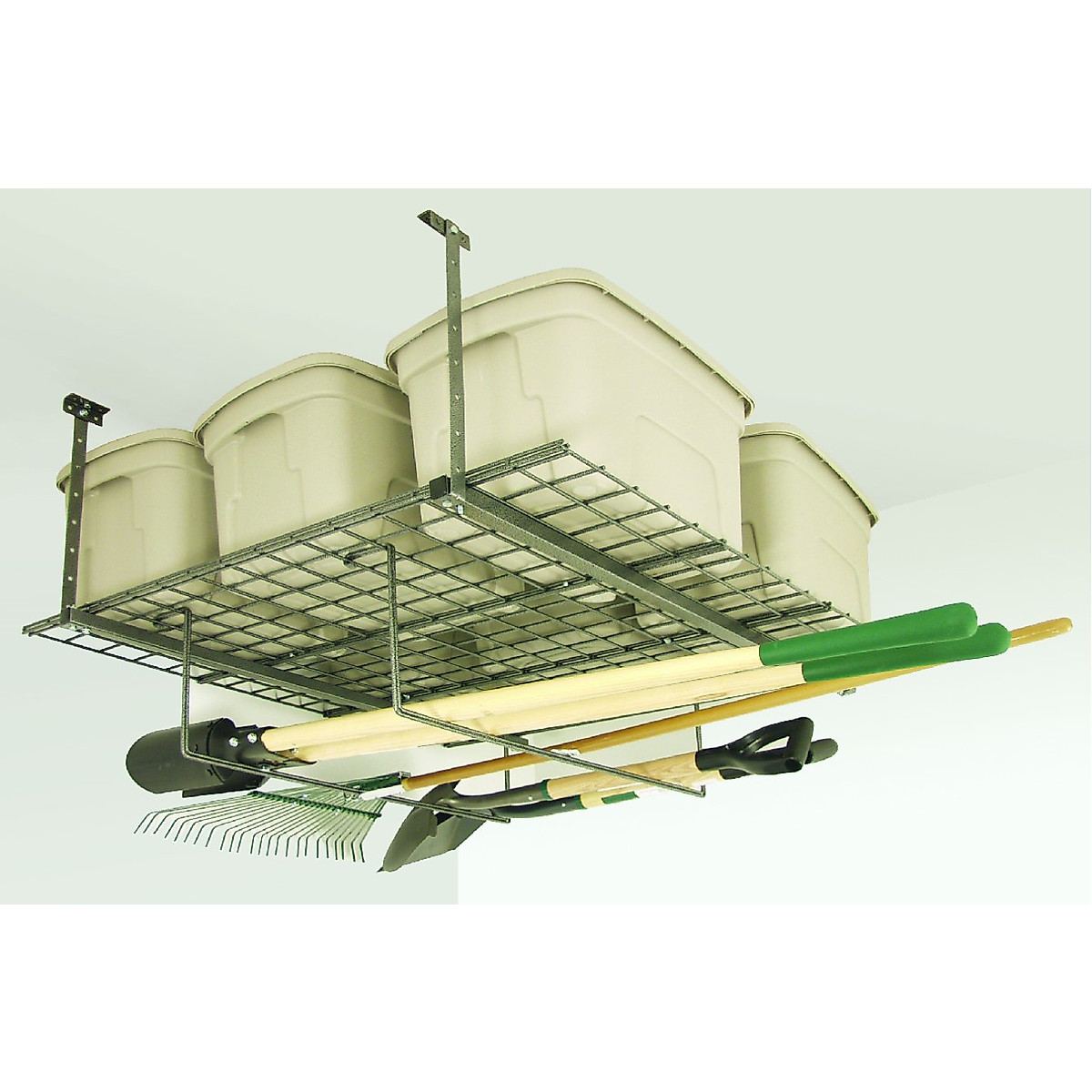 HyLoft 00656 Add-On Storage Rack Accessory for HyLoft Model 625 and 651, Hammertone, 2-Pack