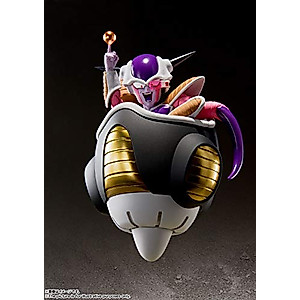 TAMASHII NATIONS - Dragon Ball Z - Frieza First Form & Frieza Pod Set, Bandai Spirits S.H.Figuarts Action Figure