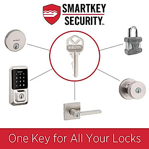 Kwikset Halo Fingerprint Wi-Fi Smart Door Lock, Keyless Touch Entry Electronic Traditional Deadbolt, No Hub Required App Remote Control, With SmartKey Re-Key Security, Venetian Bronze