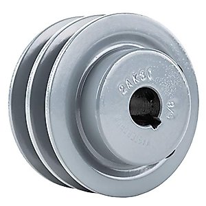 2AK30-5/8 Fixed Bore V-Belt Pulley, Type 5/8" Finished Shaft, 3.05" Outside Diameter, 2 Belt Groove
