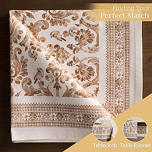 Maison d' Hermine Napkin 100% Cotton 20 Inch x 20 Inch Set of 4 Dinner Napkins, Decorative Washable Cloth Napkin for Gifts, Dining, Buffet Parties & Camping, Allure -Thanksgiving/Christmas