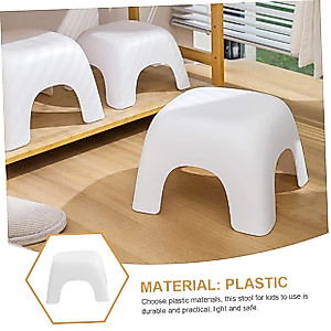 SEWOART Kids Non Skid Step Stool Stackable Footstool for Children Ideal for Bathroom Kitchen and Shoe Changing Safe and Stable Design for Toddlers and Kids