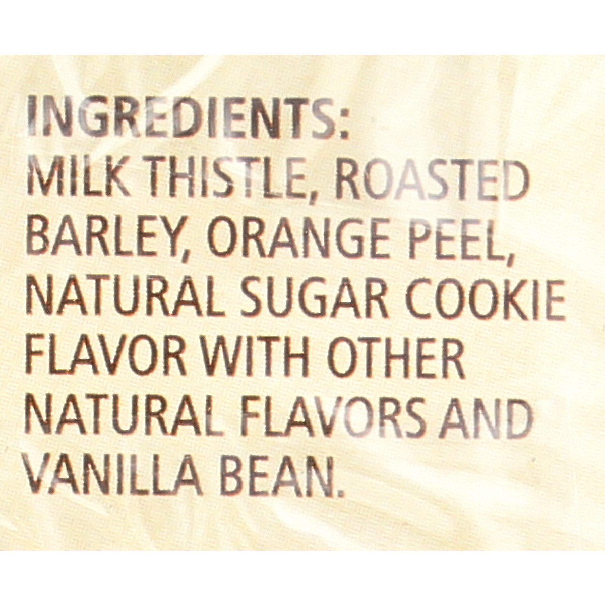 Celestial Seasonings Sugar Cookie Sleigh Ride Tea Bags, 20 ct