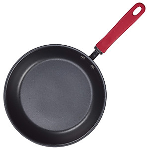 Rachael Ray Create Delicious Deep Hard Anodized Nonstick Frying Pan Set / Skillet Set - 9.5 Inch and 11.75 Inch, Gray