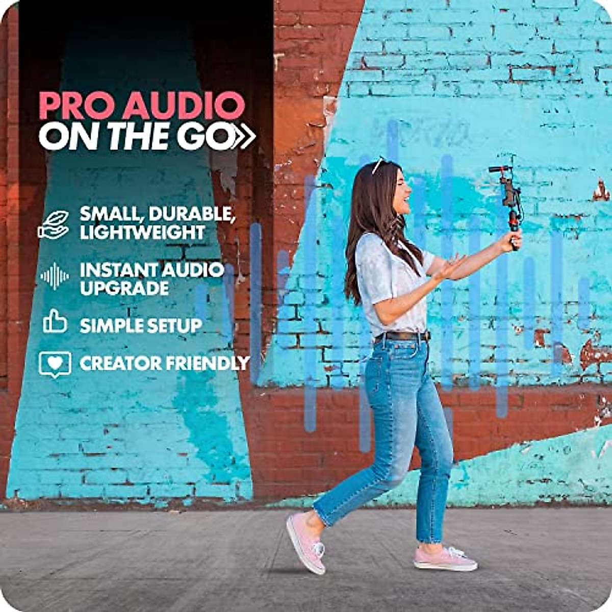 Movo VXR10 Universal Video Microphone with Shock Mount, Deadcat Windscreen, Case for iPhone, Android Smartphones, Canon EOS, Nikon DSLR Cameras and Camcorders - Perfect Camera Microphone, Shotgun Mic