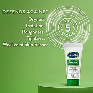 CETAPHIL Cracked Skin Repair Balm, 3 oz, For Very Rough & Cracked, Sensitive Skin, Protects, Soothes & Restores Deeper Cracks, Hypoallergenic, Fragrance Free, (Packaging May Vary)