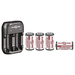 SureFire 123A Battery Charger Kit