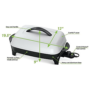 16 inch Nonstick Electric Skillet - Roasts, fries, grills, stews, bakes, and makes one-dish meals.