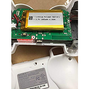AOLIKES 1800mAh Replacement Battery for Sony PS3 CECHZC2U Controller Battery Replacement, Compatible with Sony PlayStation Gold Wireless Headset and Dual Shock 4 PS4 CUH-ZCT1U Controllers
